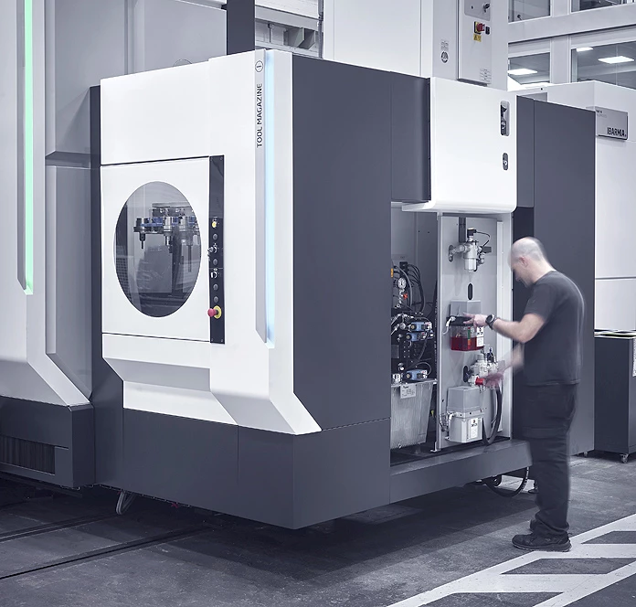 IBARMIA machining centers with fixed table and moving column | Ibarmia