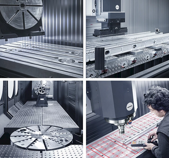 IBARMIA machining centers with fixed table and moving column | Ibarmia