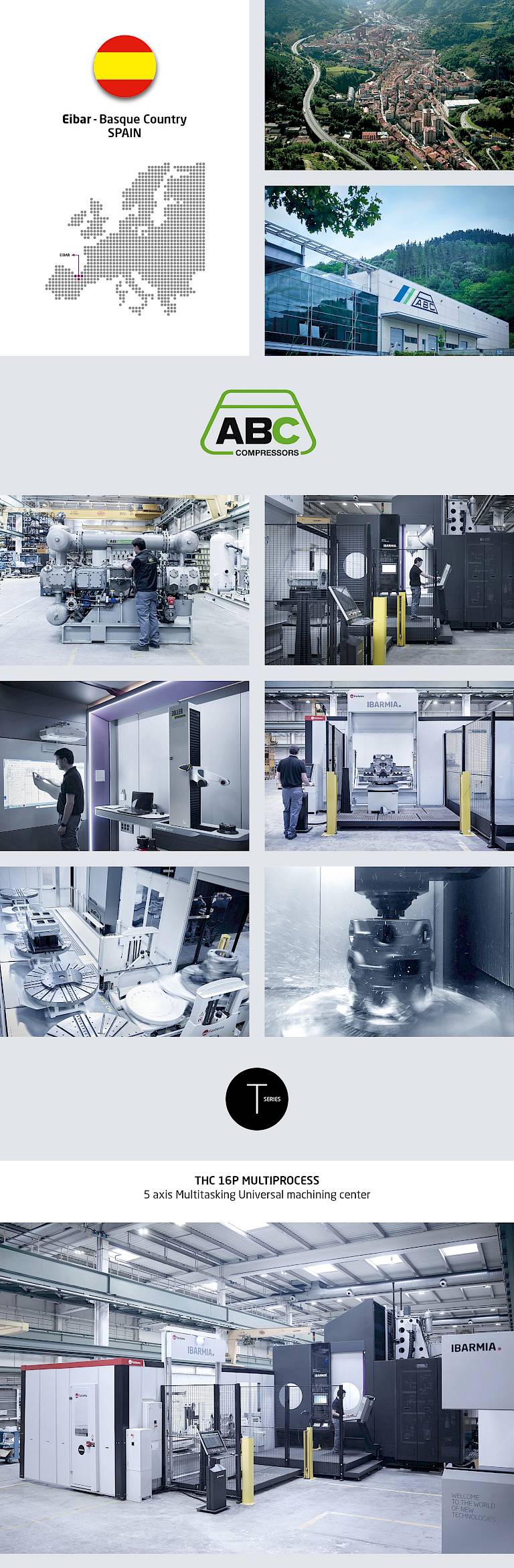 ABC Compressors Optimiza Producción con IBARMIA THC16 | Ibarmia